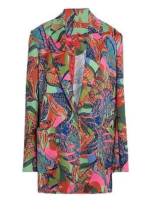 MAXCO. Max&co. Printed Satin Blazer - Multicolor