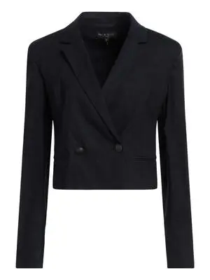 Rag & Bone Rag & Bone Double-Breasted Blazer With Notched Lapel Black