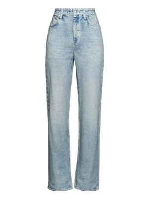 Rag & Bone Straight-leg Denim Jeans - Gray
