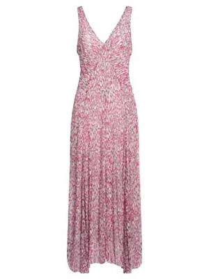 Isabel Marant Étoile Sleeveless V-neck Printed Maxi Dress - Pink