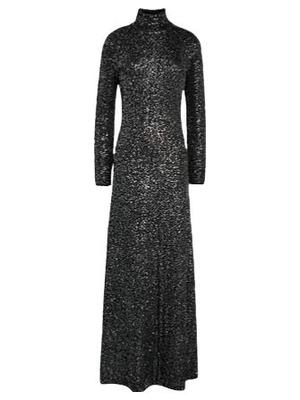 RAG & BONE Rag & Bone Sequined Turtleneck Maxi Dress With Open Back