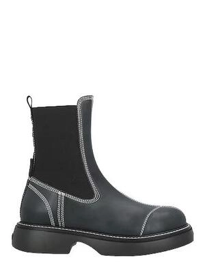 GANNI Chelsea Boots - Black