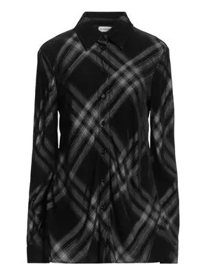 Burberry Long Sleeve Classic Collar Shirt - Black