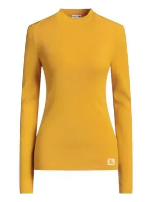 Burberry Crew Neck Long Sleeve Knitwear - Yellow