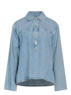 Rag & Bone Medium Wash Denim Shirt - Blue