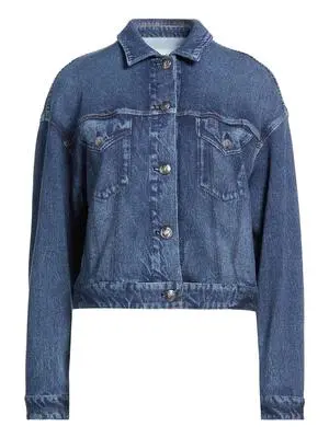Rag & Bone Denim Effect Jacket - Blue