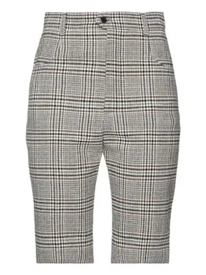 SAINT LAURENT Saint Laurent Prince Of Wales Check Flannel Bermuda Shorts