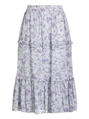 ISABEL MARANT ÉTOILE Isabel Marant Etoile Printed Tiered Midi Skirt