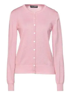 Dolce & Gabbana Dolce & Gabbana Solid Knit Cardigan Pink