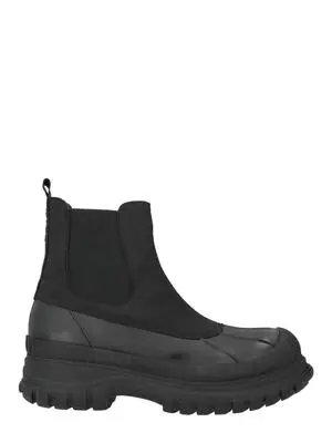 GANNI Chelsea Boots With Block Heel - Black