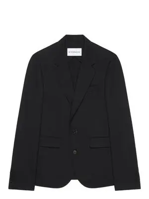 Givenchy Deconstructed Single-breasted Jacket - Black