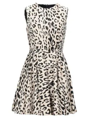DOLCE & GABBANA Dolce & Gabbana Sleeveless Leopard Print Dress