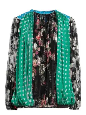 DOLCE & GABBANA Dolce & Gabbana Multicolor Patterned Long Sleeve Top