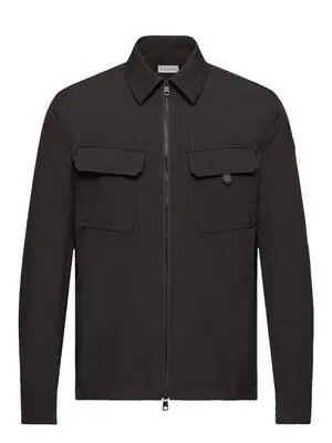 MONCLER Seersucker Shirt Jacket