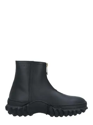 MARNI Marni Leather Zip Up Chunky Boots