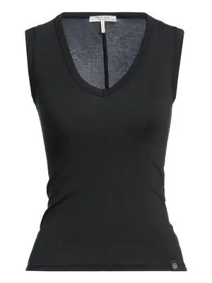 Rag & Bone Sleeveless V-neck Top - Black