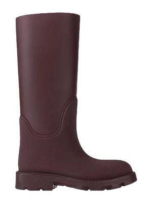 Burberry Tall Rain Boots - Red