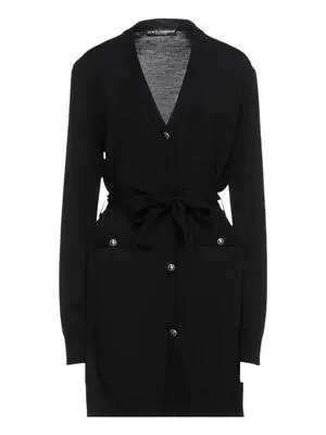 DOLCE & GABBANA Dolce & Gabbana V-Neck Long-Sleeve Knit Belted Cardigan