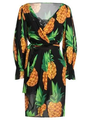 DOLCE & GABBANA Dolce & Gabbana Floral-Print Wrap Dress