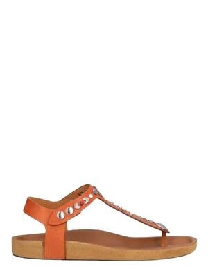 Isabel Marant Étoile Embellished Thong Sandals - Brown