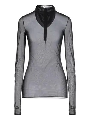 DOLCE & GABBANA Dolce & Gabbana Sheer Mesh Long Sleeve Hoodie