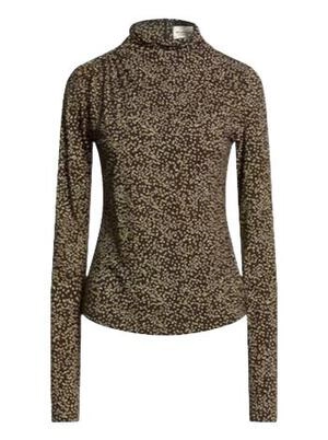Isabel Marant Étoile Printed Long Sleeve Turtleneck - Brown