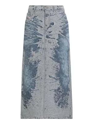 DIESEL® Diesel Denim Midi Skirt