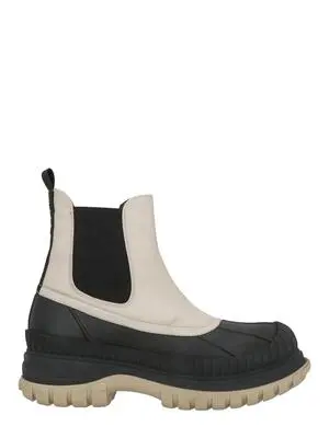 GANNI Two-tone Chunky Boots - Black