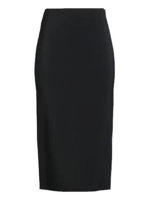 Jacquemus Fitted Midi Skirt - Black