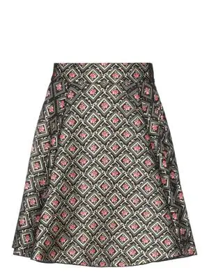 DOLCE & GABBANA Dolce & Gabbana Brocade Pleated Mini Skirt