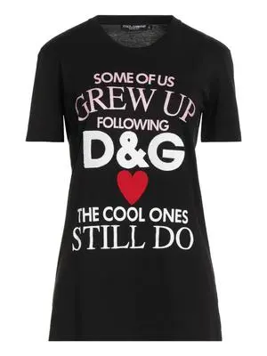 Dolce & Gabbana Printed T-shirt - Black