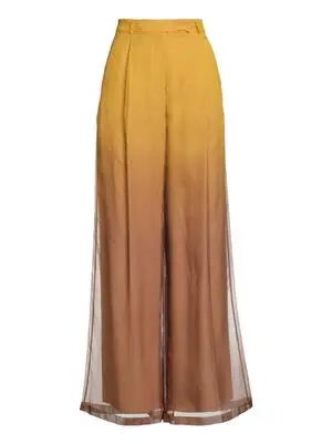 MAX MARA Max Mara Tie-Dye Organza Wide-Leg Trousers