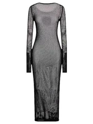 SPORTMAX Sportmax Bodycon Dress With Openwork Knit