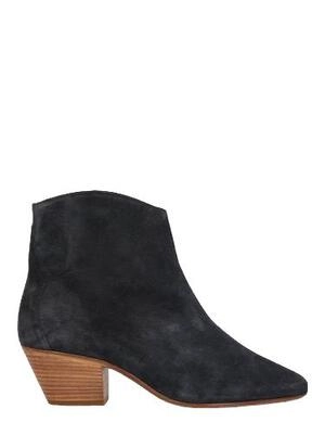 ISABEL MARANT ÉTOILE Isabel Marant Round Toe Cuban Heel Ankle Boots