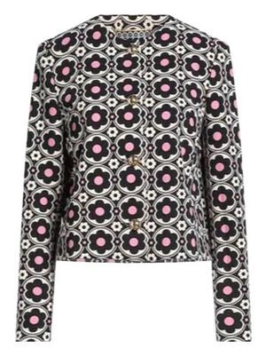 MAXCO. MAX&Co. Floral-Print Tailored Jacket