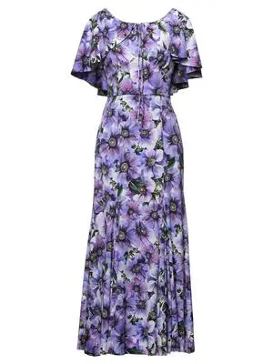 Dolce & Gabbana Floral Print Maxi Dress - Multicolor