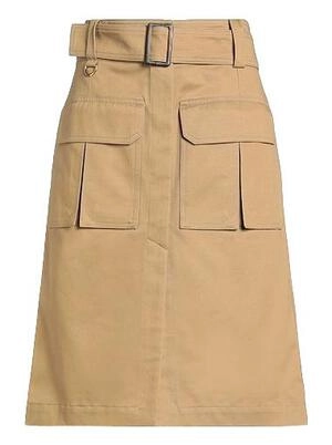 Chloé Gabardine Skirt - Nude
