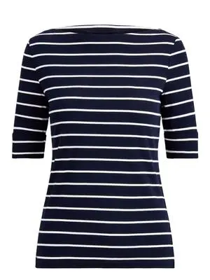 Ralph Lauren Striped T-shirt - Black