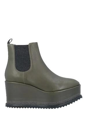 Brunello Cucinelli Platform Ankle Boots - Black