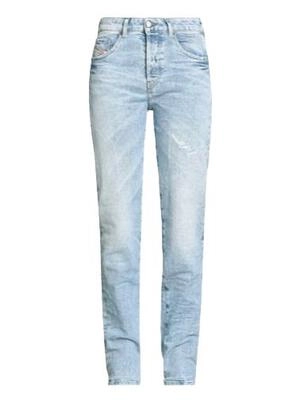 DIESEL® Tapered Light Wash Denim Jeans