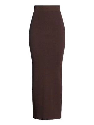 MAX MARA Max Mara Ribbed Pencil Maxi Skirt