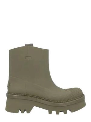 Chloé Platform Boots - Green