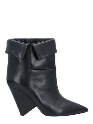 Isabel Marant Étoile Ankle Boots With Tapered Heel - Black