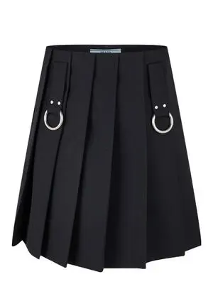 PRADA Buckle Mini Skirt