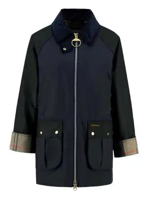 Barbour Long Sleeve Zip Up Jacket - Black
