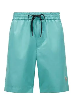 Moncler Drawstring Bermuda Shorts - Blue