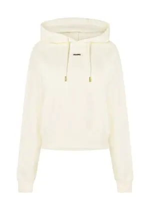 JACQUEMUS Jacquemus Long Sleeve Cropped Hoodie