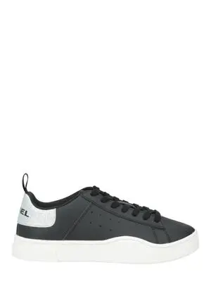 DIESEL® Low-top Sneakers With Glitter Detail - Black