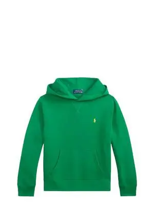 Ralph Lauren Long-sleeved Sweatshirt With Kangaroo Pocket - Green