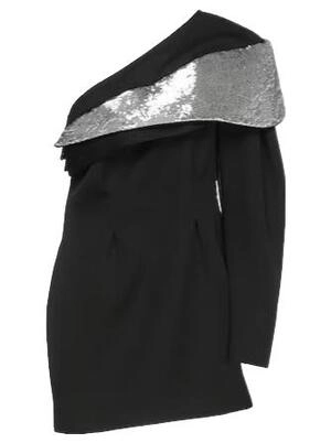 Isabel Marant Étoile One-shoulder Sequined Dress - Black